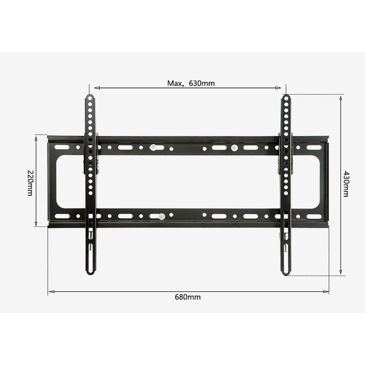 32-65 Inch TV Wall Mount bracket / Adjustable Ultra Slim Tilting ...