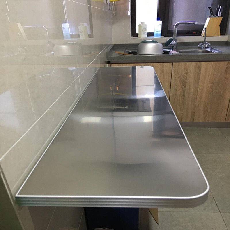 304 Stainless Steel Foldable Vegetable Cutting Table Wall-Mounted ...