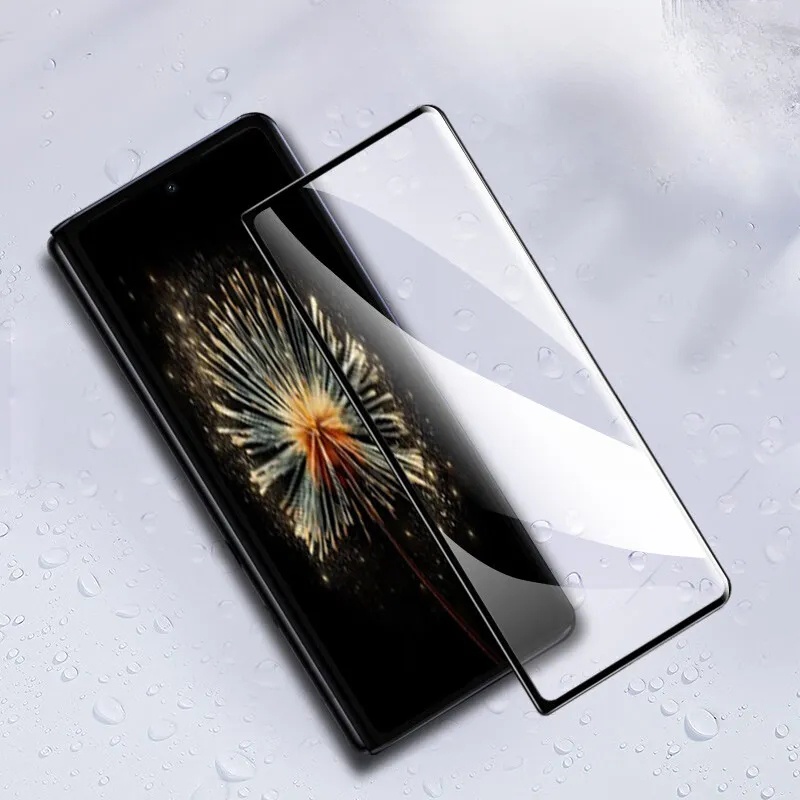 2 Pcs For Xiaomi Mix Fold 3 Fold3 5G Full Coverage Clear Tempered Glass ...