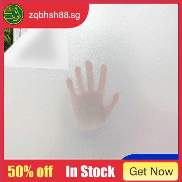 Self-Adhesive and Frosted Window Paper Glass Sticker Film Office Toilet ...