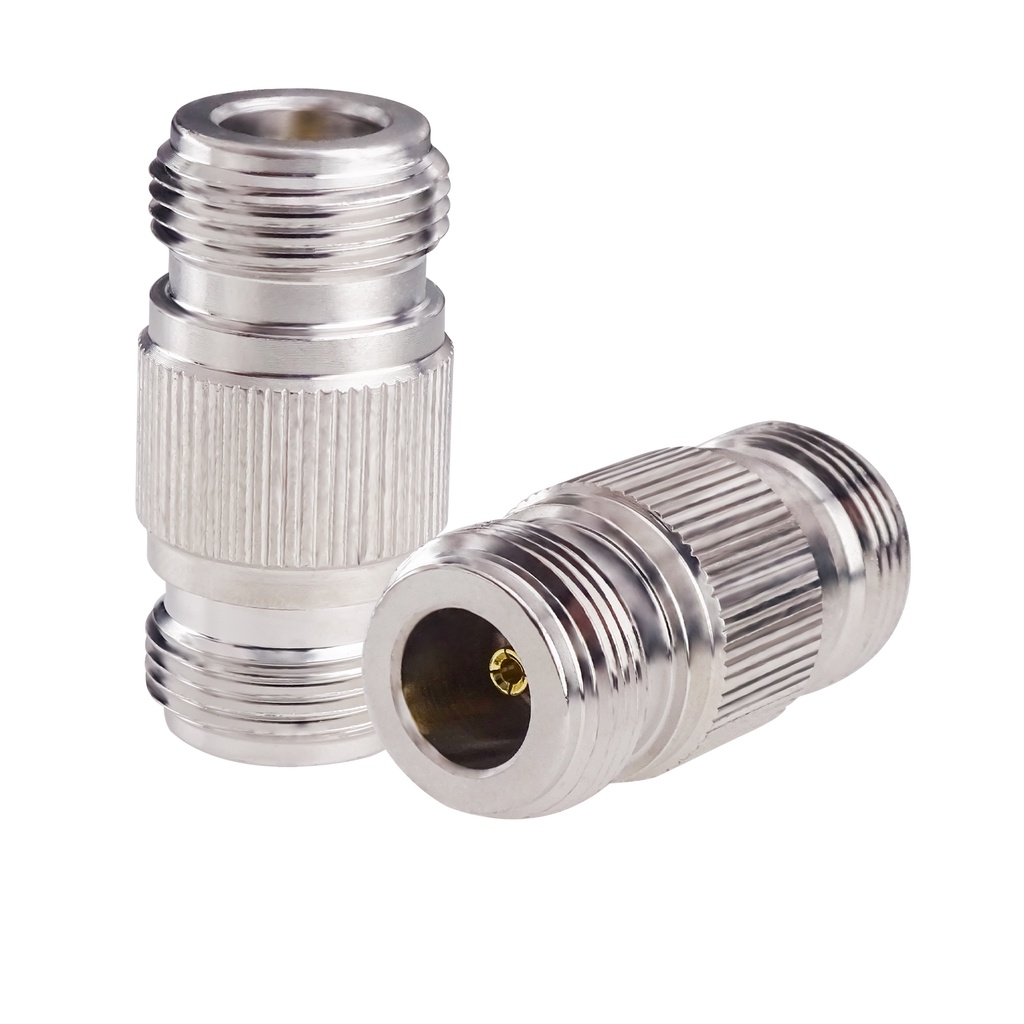 1pcs N Type Female to Female Connector RF Coax Coaxial Adapters ...