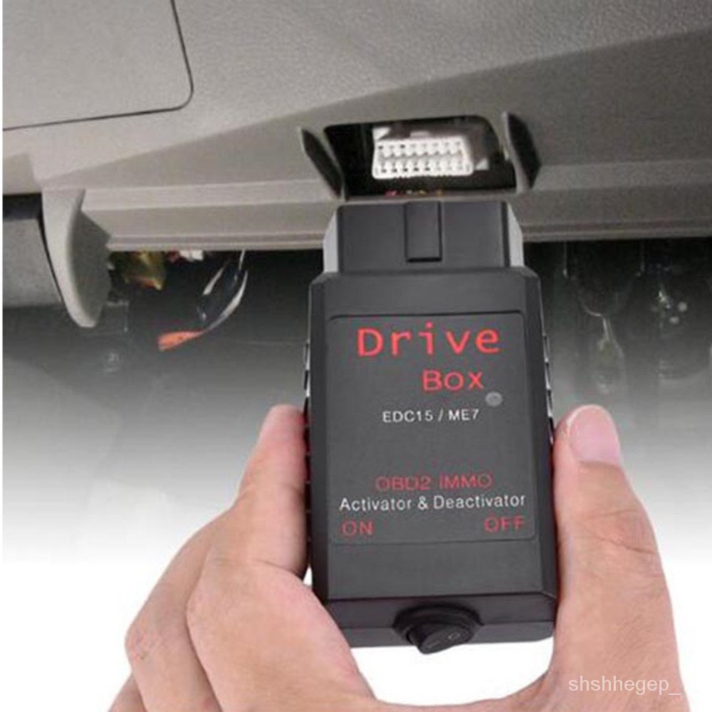 SMT💘For AUDI/VW/Skoda EDC15/ME7 VAG IMMO Deactivator VAG Drive Box OBD2 OBD 2 IMMO Deactivator ...