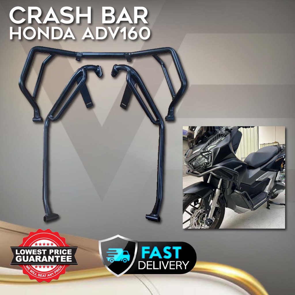 EMS CRASHBAR For HONDA ADV160 ENGINE GUARD MOTORCYCLE PROTECTION CRASH BAR (2023yrs++) | Shopee ...