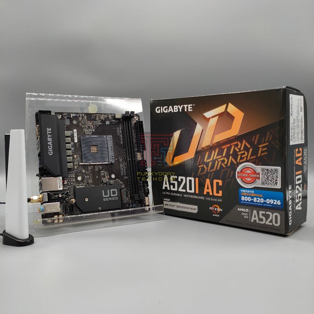 Gigabyte A520I AC Mini ITX AM4 Motherboard | Shopee Singapore