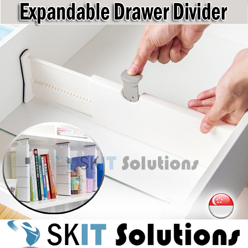 Expandable Drawer Divider Adjustable Wardrobe Divider Retractable ...