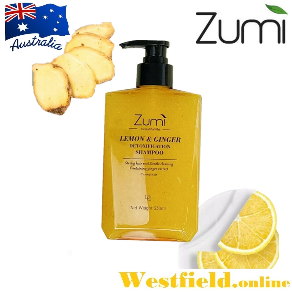 [Australia Import EXP 02/2027] ZUMI Lemon & Ginger Detox Shampoo ...