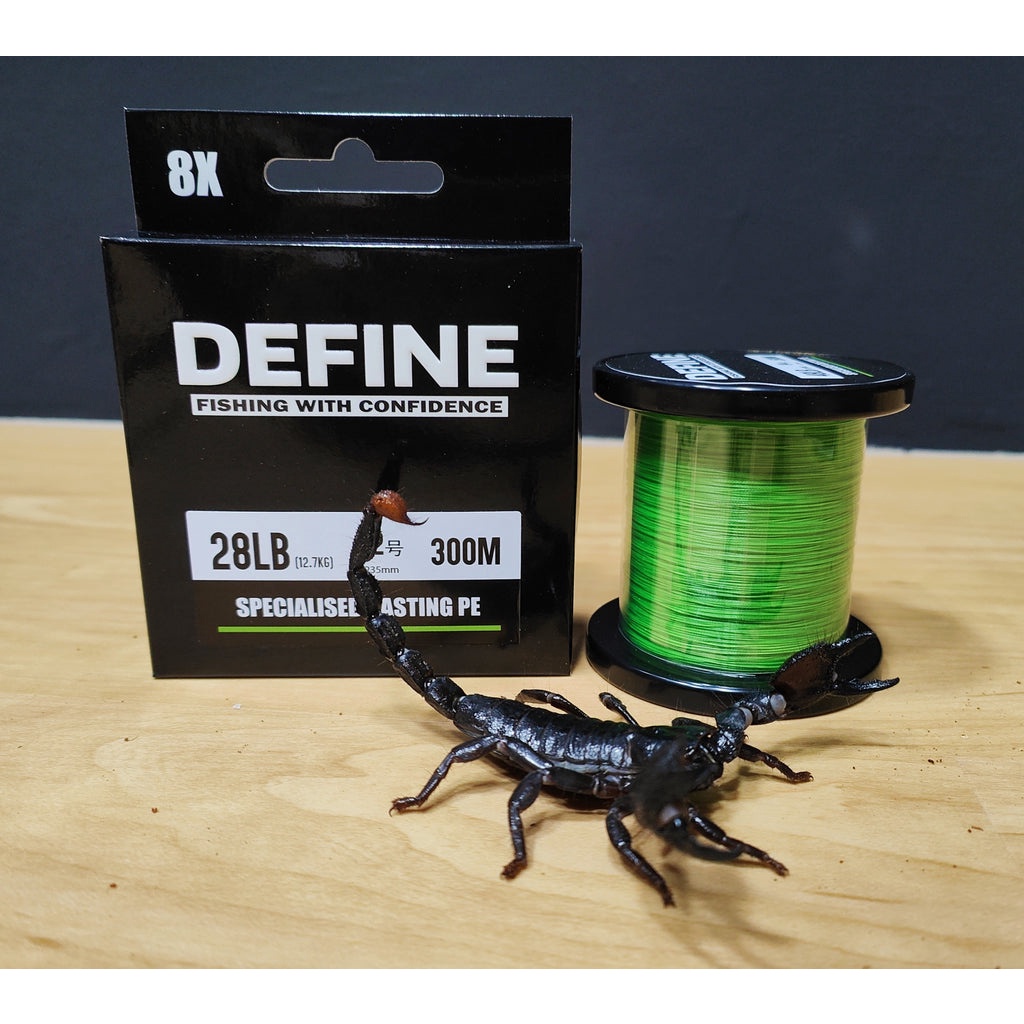 (500M) DEFINE SPECIALISED CASTING PE LINE (BRAID FISHING LINE) | Shopee ...