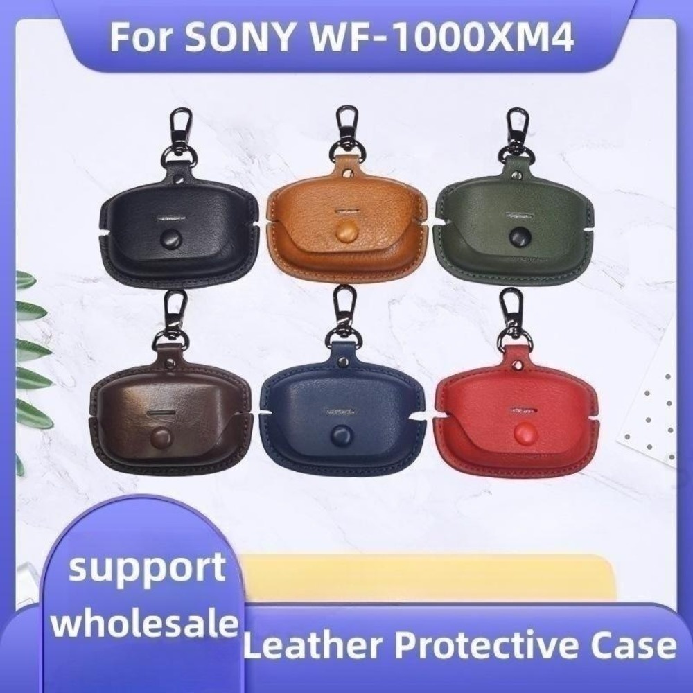 Luxury Retro Leather Case For Sony Wf1000XM5 Wf1000XM4 SONY XM5 WF ...