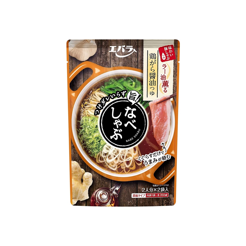 Ebara Nabe Shabu Hotpot Broth - Chicken & Soy Sauce (200g) | Shopee ...