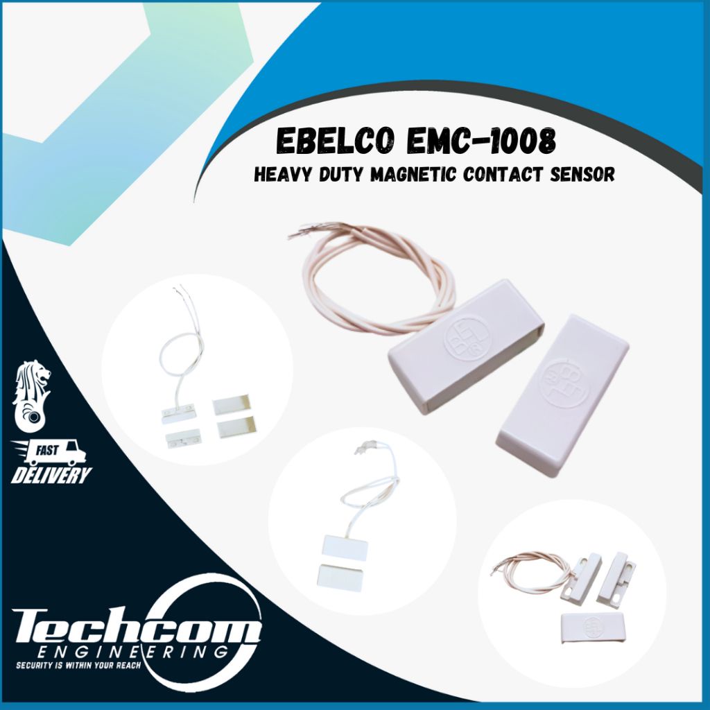 Ebelco EMC-1008 Heavy Duty Magnetic Contact Sensor (5pcs) | Shopee ...