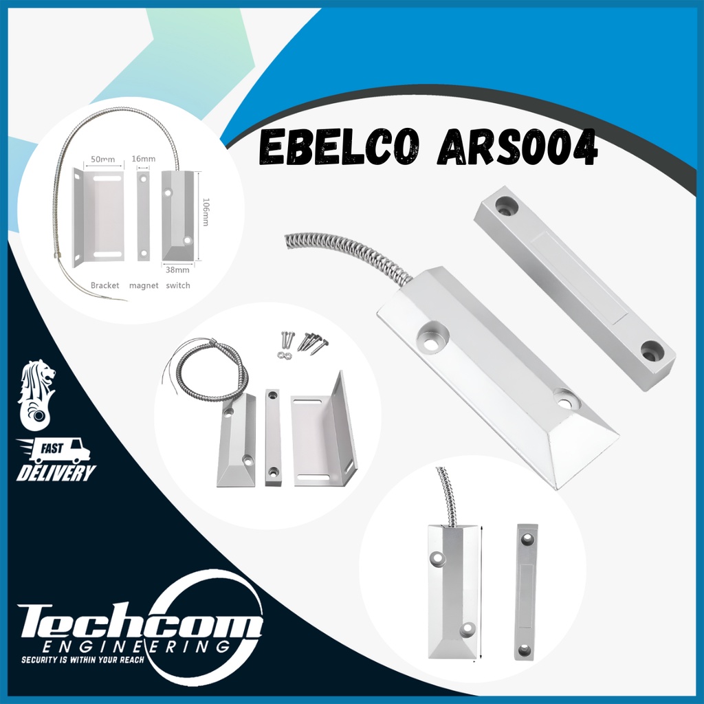 EBELCO ARS004 - Cutting-Edge Ground-Level Roller Shutter Magnetic ...