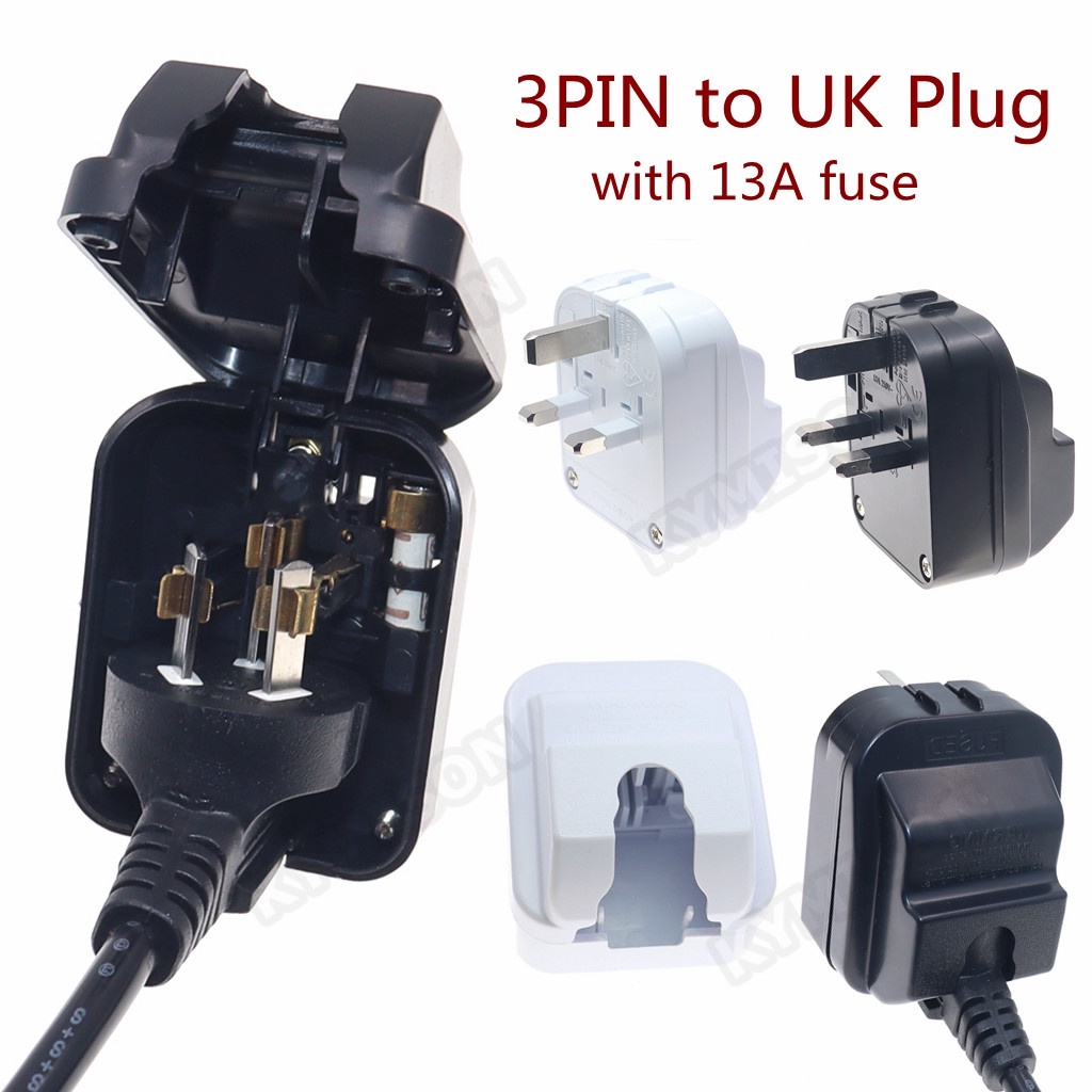 AU 3PIN to UK Type-G Power Adapter converter China plug Embedded ...