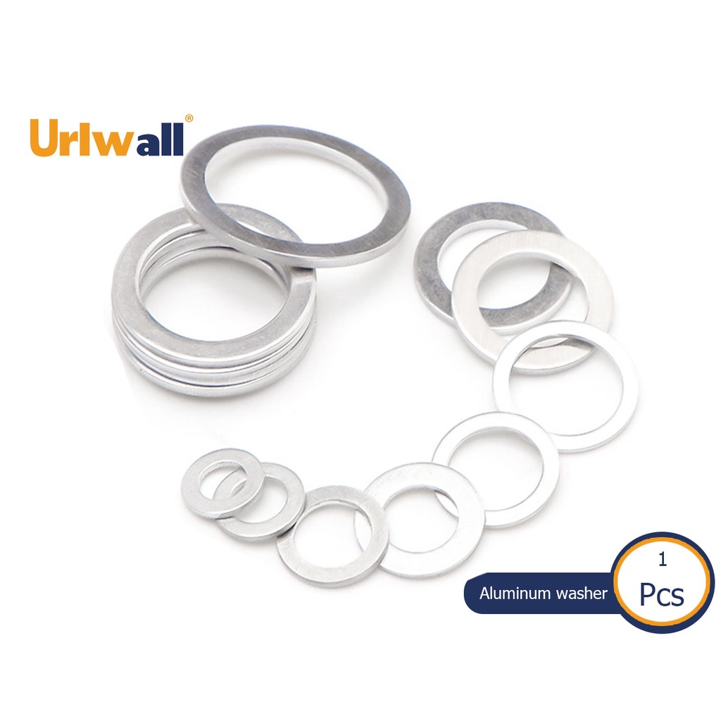 Urlwall M4 M5 M6 M8 M10 M12 M14 M16 M18 M20 M22 Aluminum Flat Gasket ...