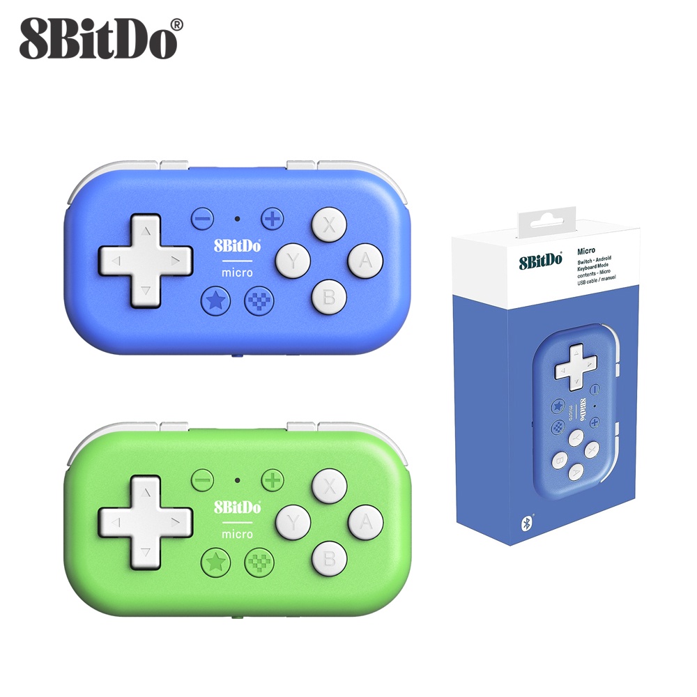 8Bitdo Micro Bluetooth Gamepad Pocket-sized Mini Game Controller for ...