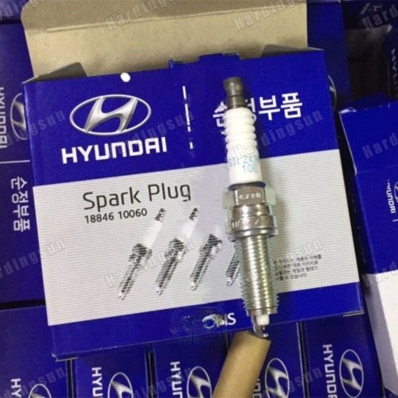 4PCS Iridium 18846-10060 1884610060 SILZKR6B10E Spark Plug for Hyundai ...