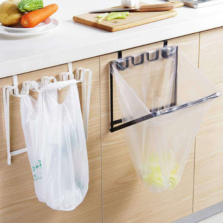 Garbage Bag Racks Collapsible Multifunctional Cabinet Trash Racks ...
