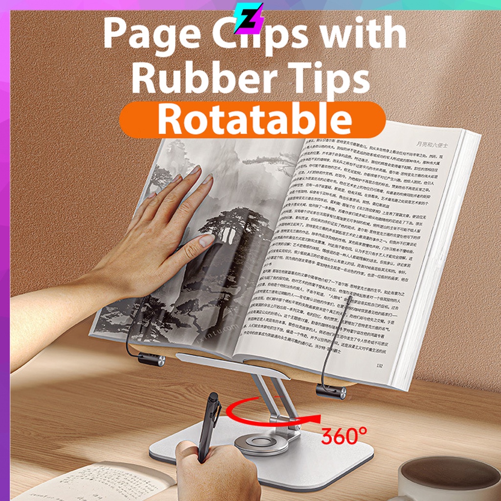 [SG Ready Stock] Z Tech Multifunctional Book Stand for Reading ...