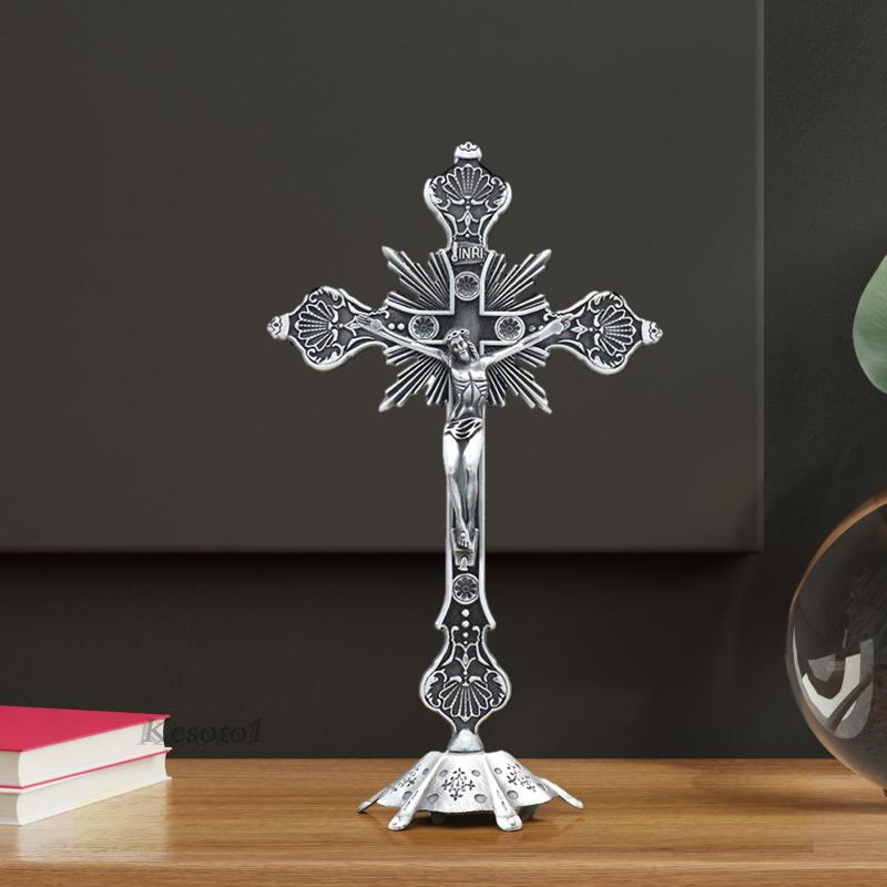 [Kesoto1] Table Cross Jesus Crucifix Collection Sculpture Catholic ...