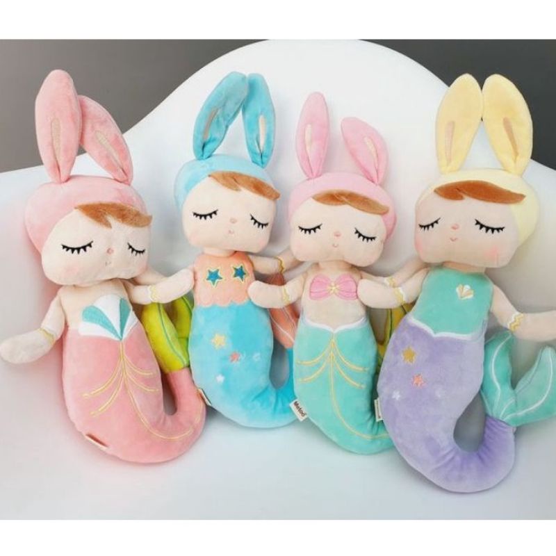 Metoo angela Mermaid Doll 37cm High, Very Soft, Labeled SNI With Plush ...