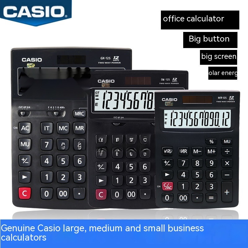 Casio Calculator GX-12s DX MS 120S Office Business Casio Computer HXE6 ...