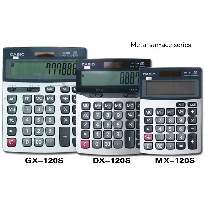 Casio Calculator GX-12s DX MS 120S Office Business Casio Computer HXE6 ...