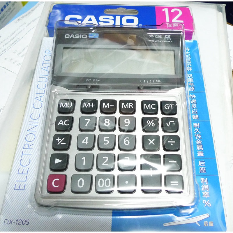 Casio Calculator GX-12s DX MS 120S Office Business Casio Computer HXE6 ...