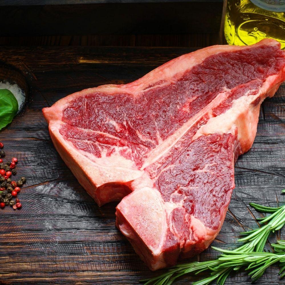 Signature Black Angus T Bone MB 4 (1kg) | Shopee Singapore