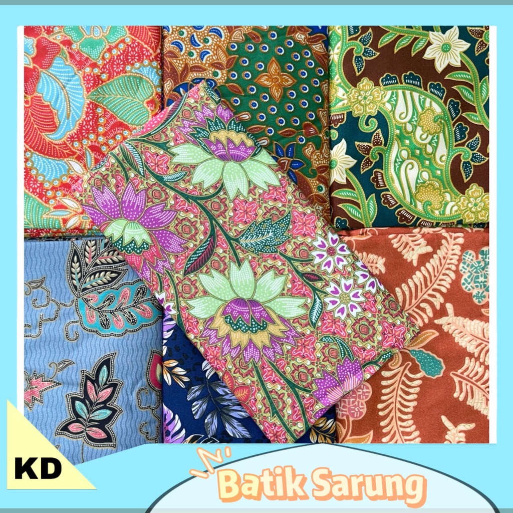 Batik Sarong / KD / batik SARONG FABRIC / READY TO SEW / viral batik ...