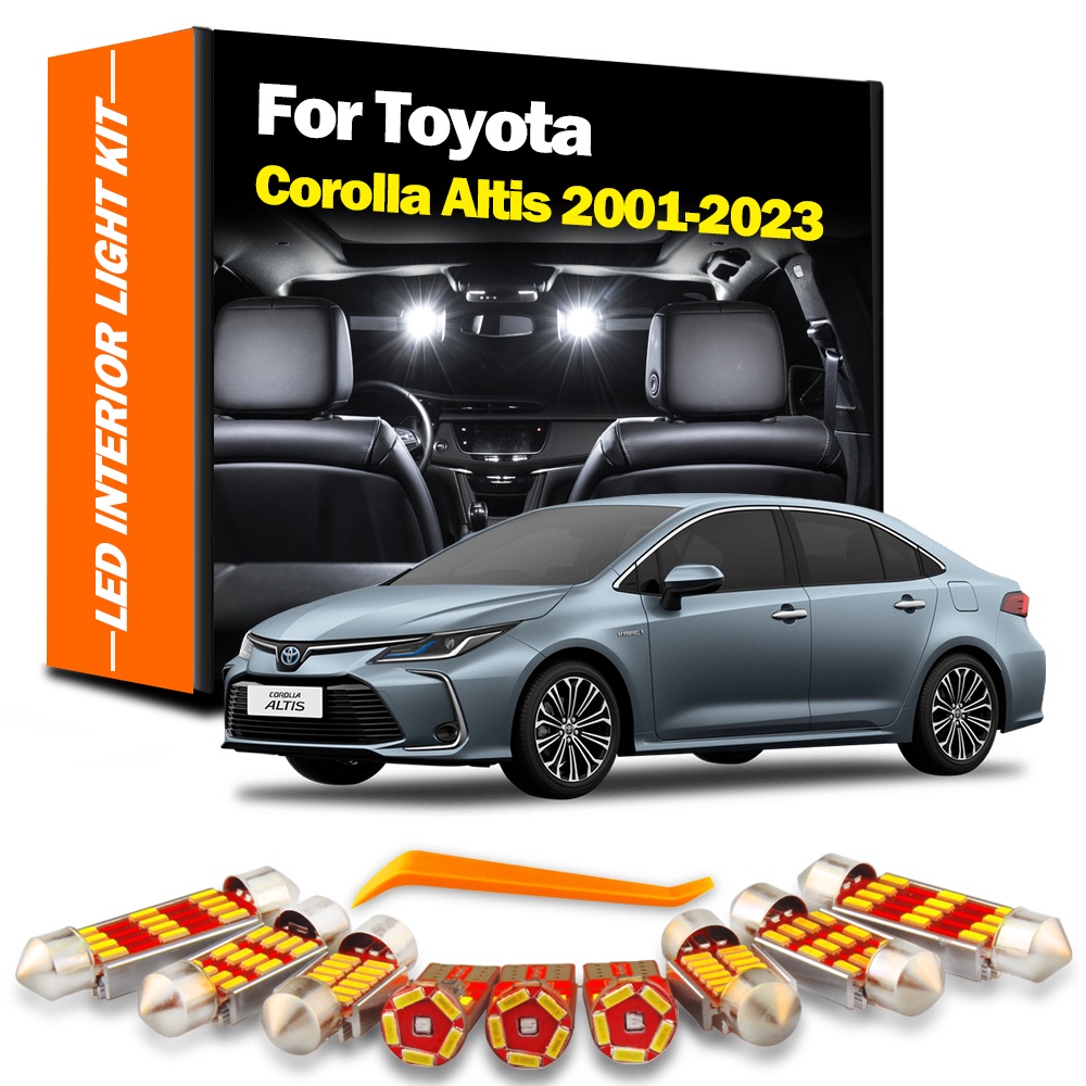 LED Interior Map Dome Trunk Light Bulb Kit For Toyota Corolla Altis ...