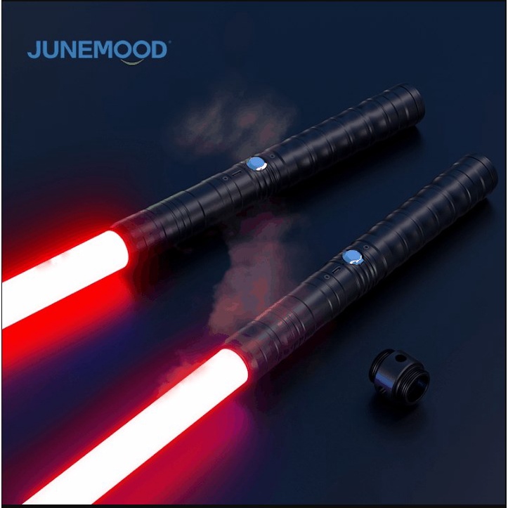 New Star Wars 2-in-1 RGB Lightsaber 7 Color Metal Lightsaber LED Flash ...