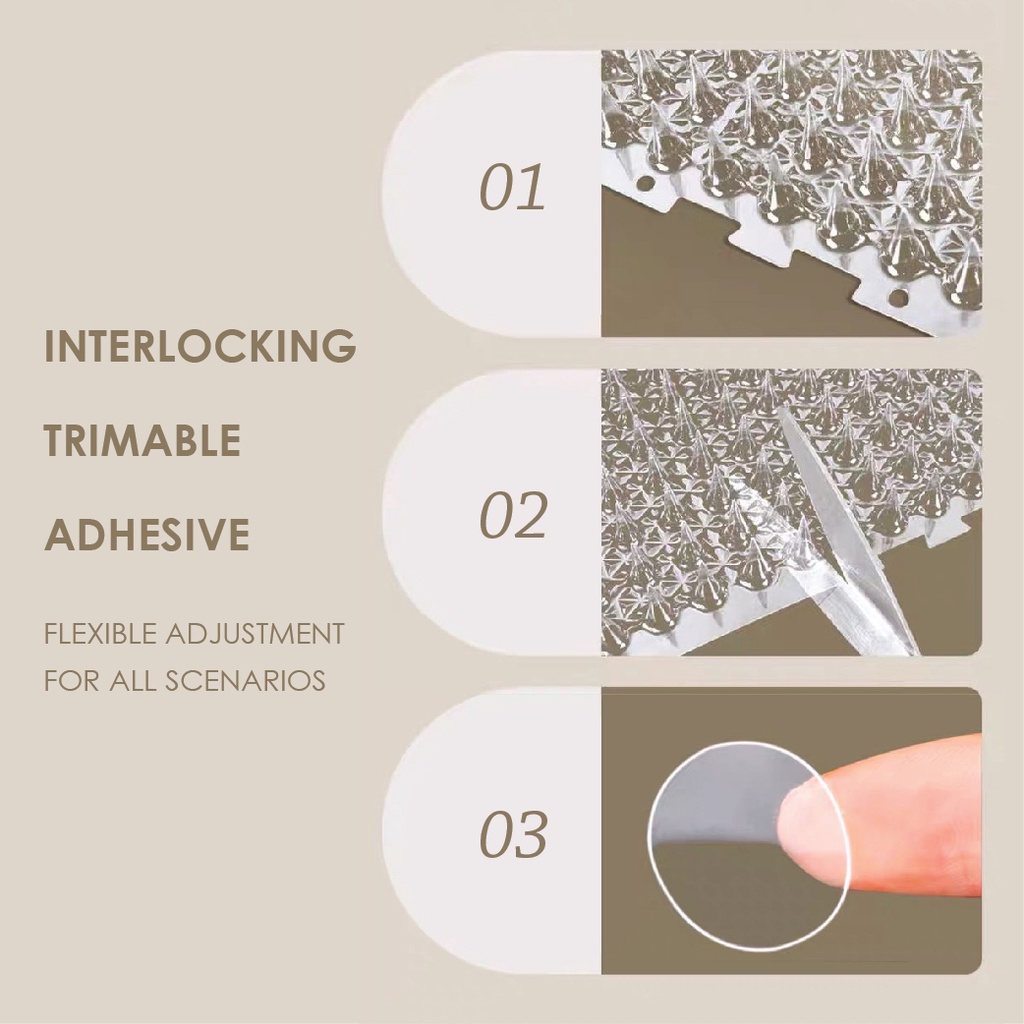 [SG Seller] Transparency Cat Deterrent Mat | Gardening Anti Cat Scar ...