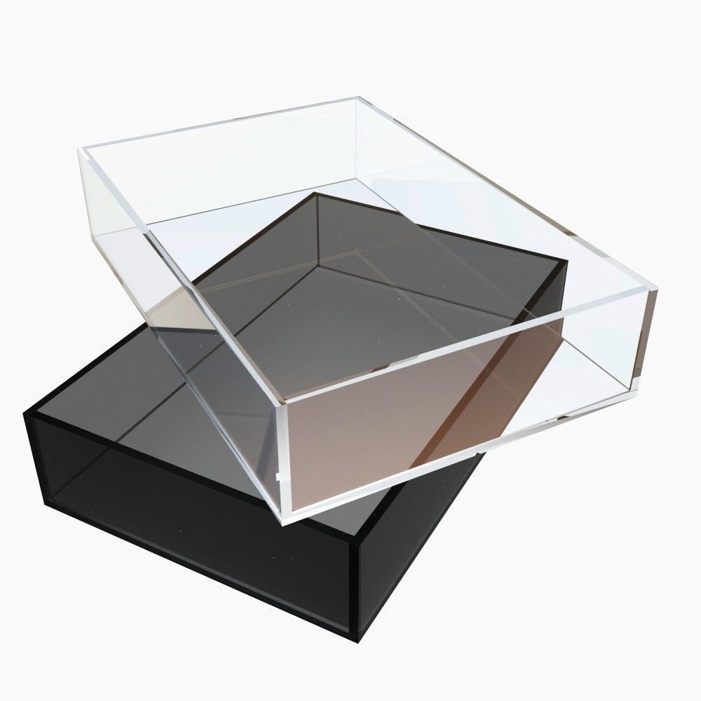 Acrylic plexiglass high transparent water tank storage drawer tray ...