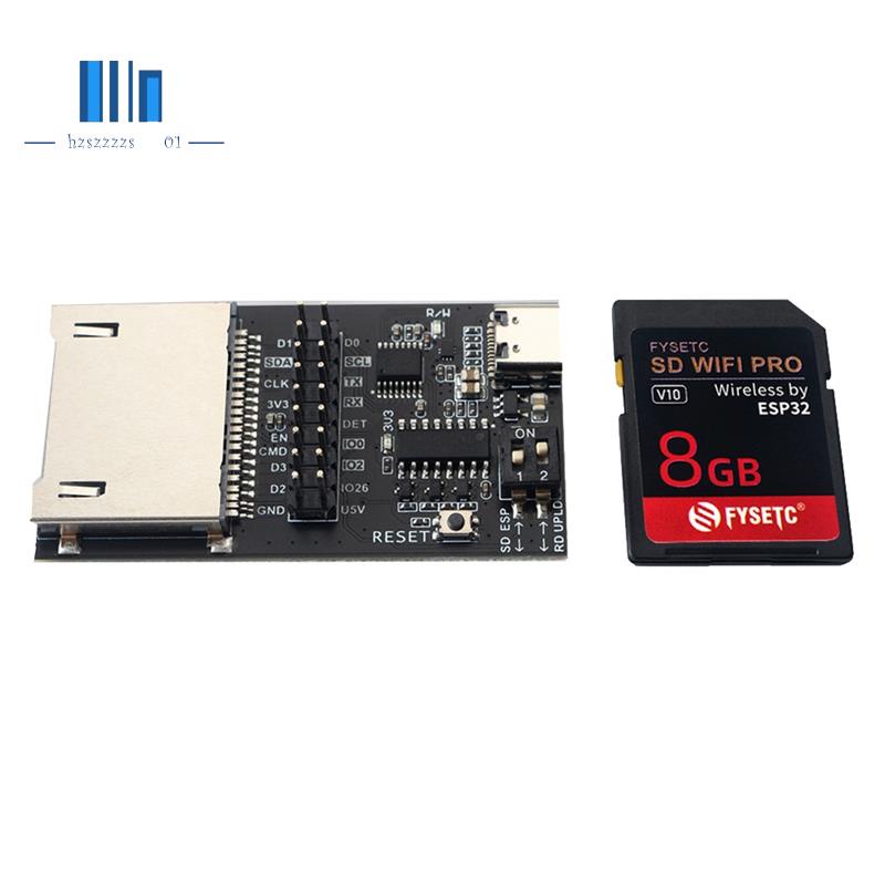 FYSETC SD WIFI Pro Wireless Transmission Base on ESP32 with 8GB Card ...