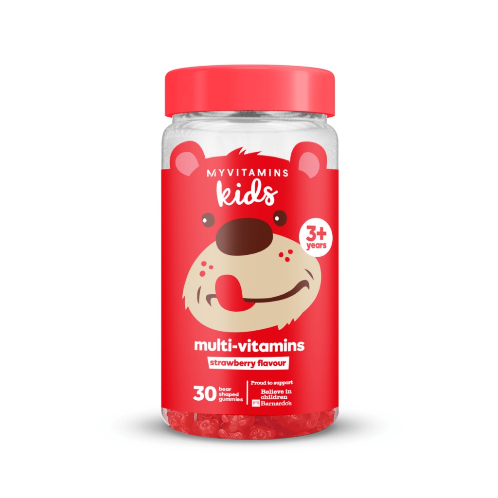 MyVitamins Kids Multivitamin 30 Gummies Strawberry Flavor Immunity ...