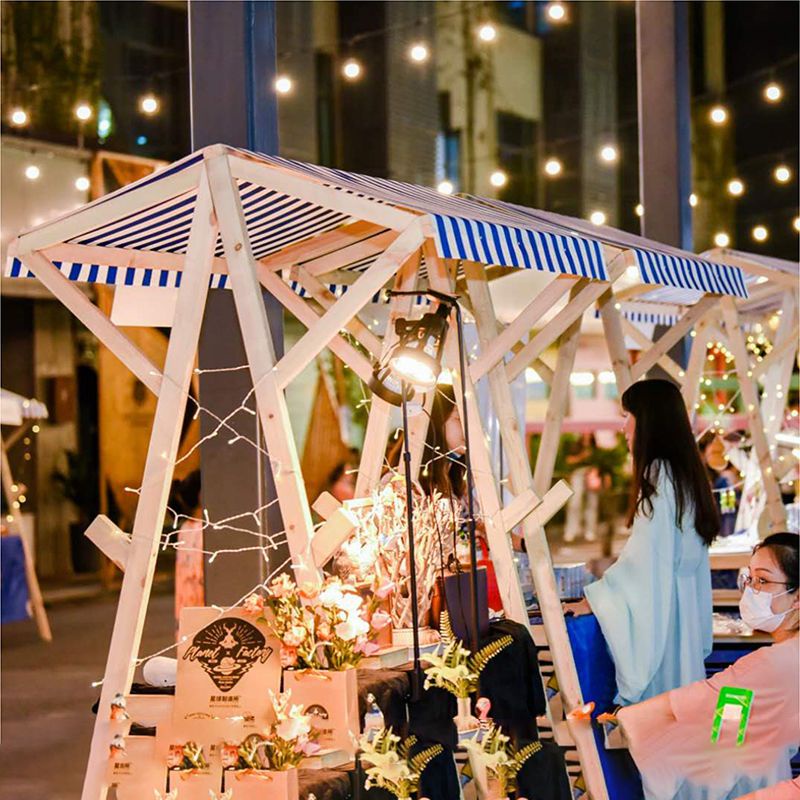 High-Profile Figure Mobile Market Stall Foldable Outdoor Shed Stall ...