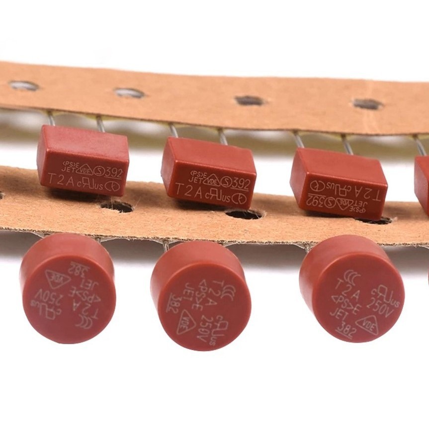 (10pcs) LCD Fuse TV Fuse Slow Blow - Rectangular Fuse Cylindrical Fuse 250V 1A 2A 3.15A 4A 5A 6 ...