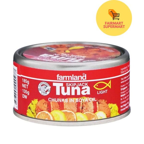 Farmland Skipjack Tuna Chunks in Oil 185g | Shopee Singapore
