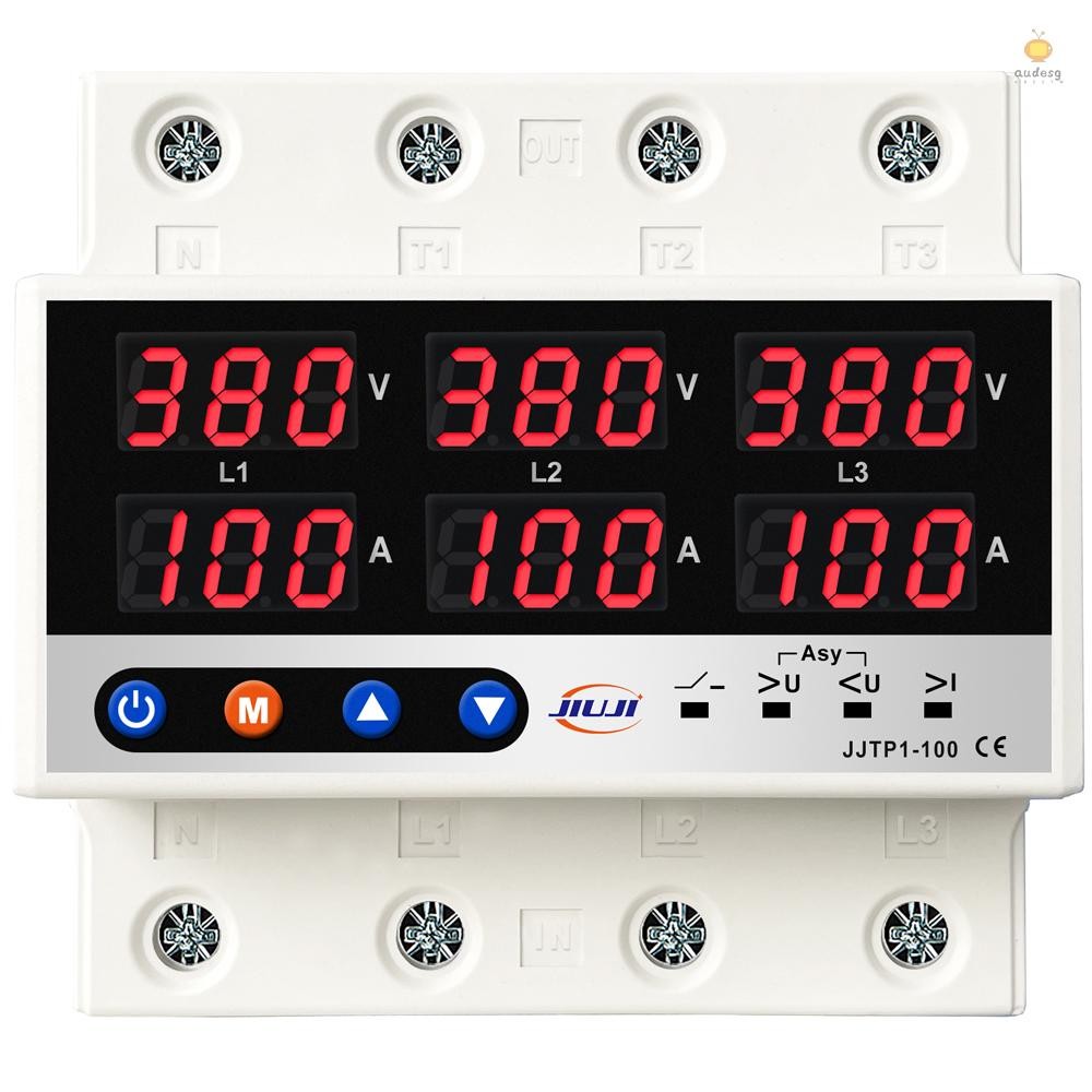 LCD Display Self-reset Protector Overvoltage Undervoltage Current ...