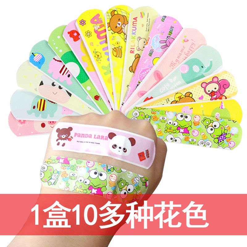 Band-Aid Waterproof Cute Breathable Mini Cartoon Band-Aid for Children ...