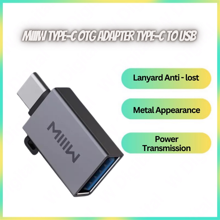 MIIIW OTG Adapter Type-C to USB 3.0 Fast Transmission Converters ...