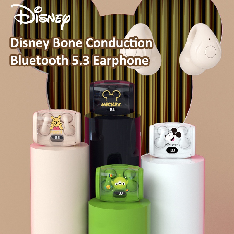 Disney TL69 Bone Conduction Wireless Bluetooth 5.3 Earphone Winnie The ...