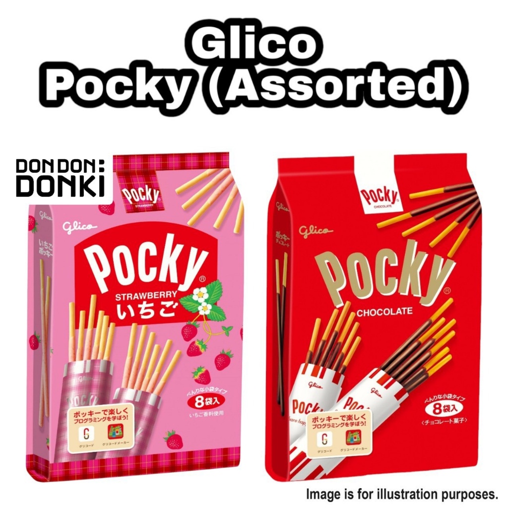 [DONKI]Japan Glico Pocky Family Pack (Assorted) | Shopee Singapore