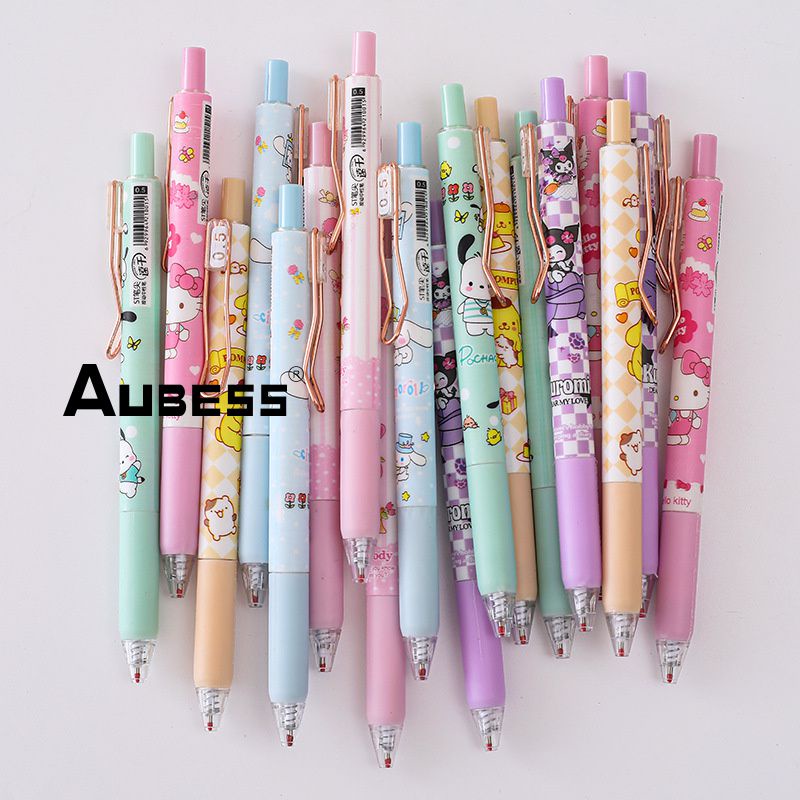 Sanrio Gel Pens Press Pen Blind Box Random 1Pcs Hello Kitty Cinnamoroll ...