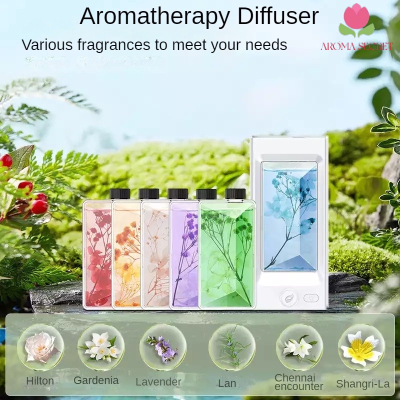 Wireless Aromatherapy Diffuser Automatic Air Freshener Spray Dry Flower ...