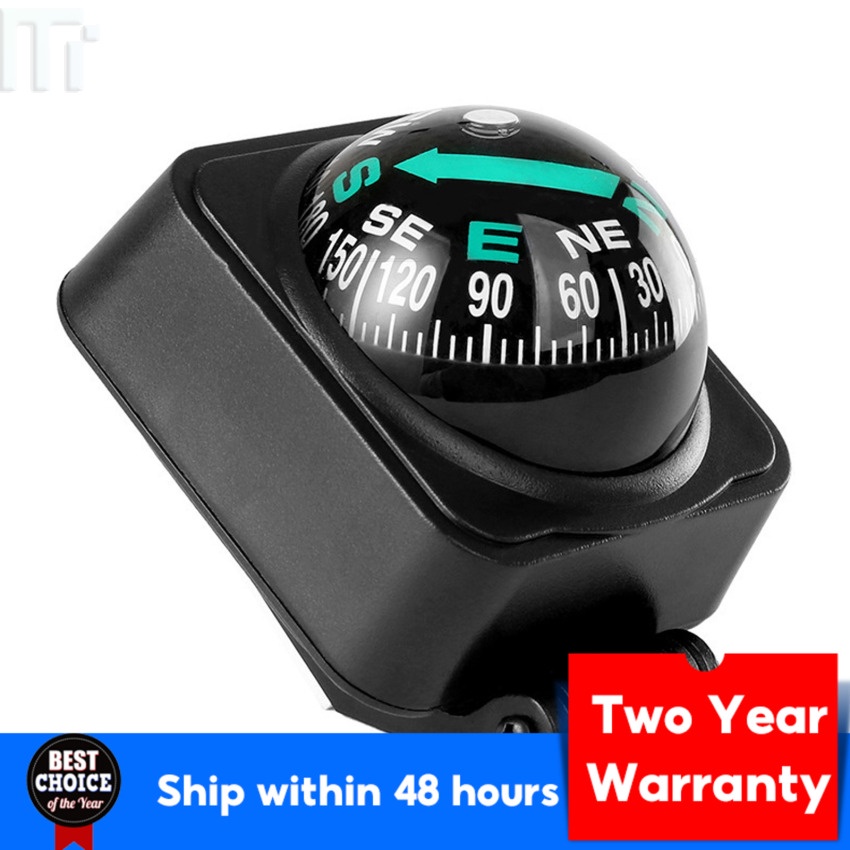 Adjustable Navigation Dashboard Car Compass Cycling Hiking Direction ...