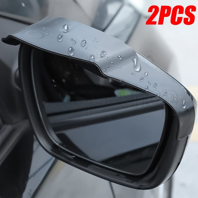 [ Featured ] Back Mirror Rain Eyebrow - Air Drying Style Rain Guard ...