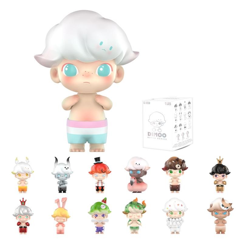 DIMOO Retro Series Figures, Blind Box, Mystery Box | Shopee Singapore