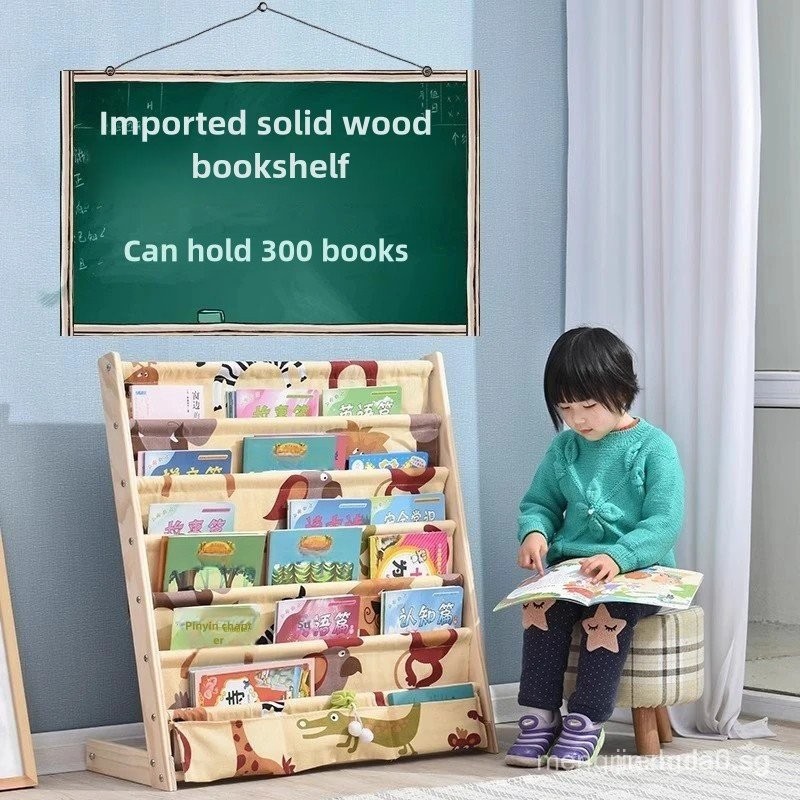 【SG In stock】Kids Book Shelf Children Book Shelf Book Rack Kid ...