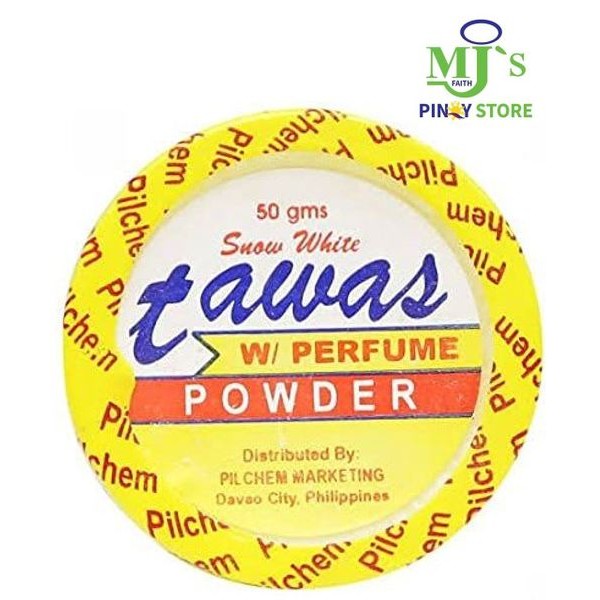 Snow White Tawas Powder Lightening With Perfume 50g | Shopee Singapore