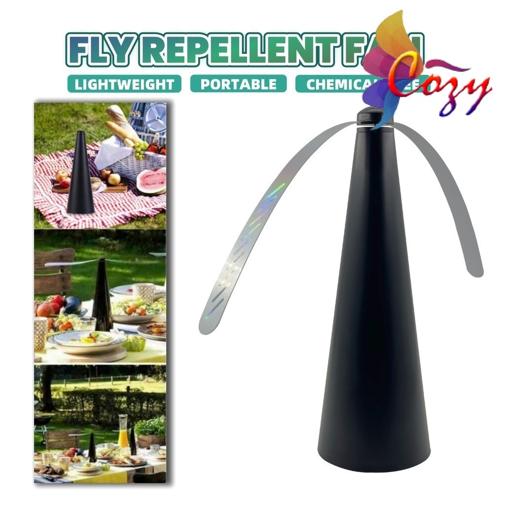 Mosquito Repellent Fan Leaf Repeller Automatic Fly Killer Fly Bug ...